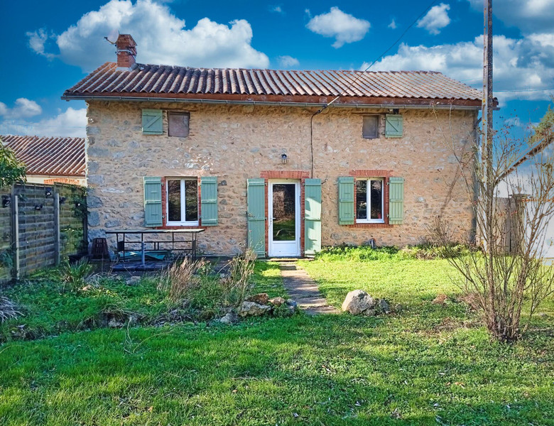 House for sale in Esse - Charente - Pretty stone cottage with 2 ...