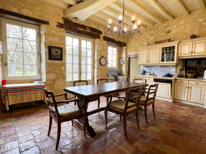 House for sale in Issigeac - Dordogne - Exquisite XVIII century manoir ...