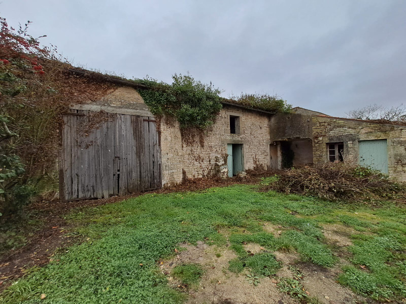 Barn for sale in Romazières - Charente-Maritime - Stone barn to ...